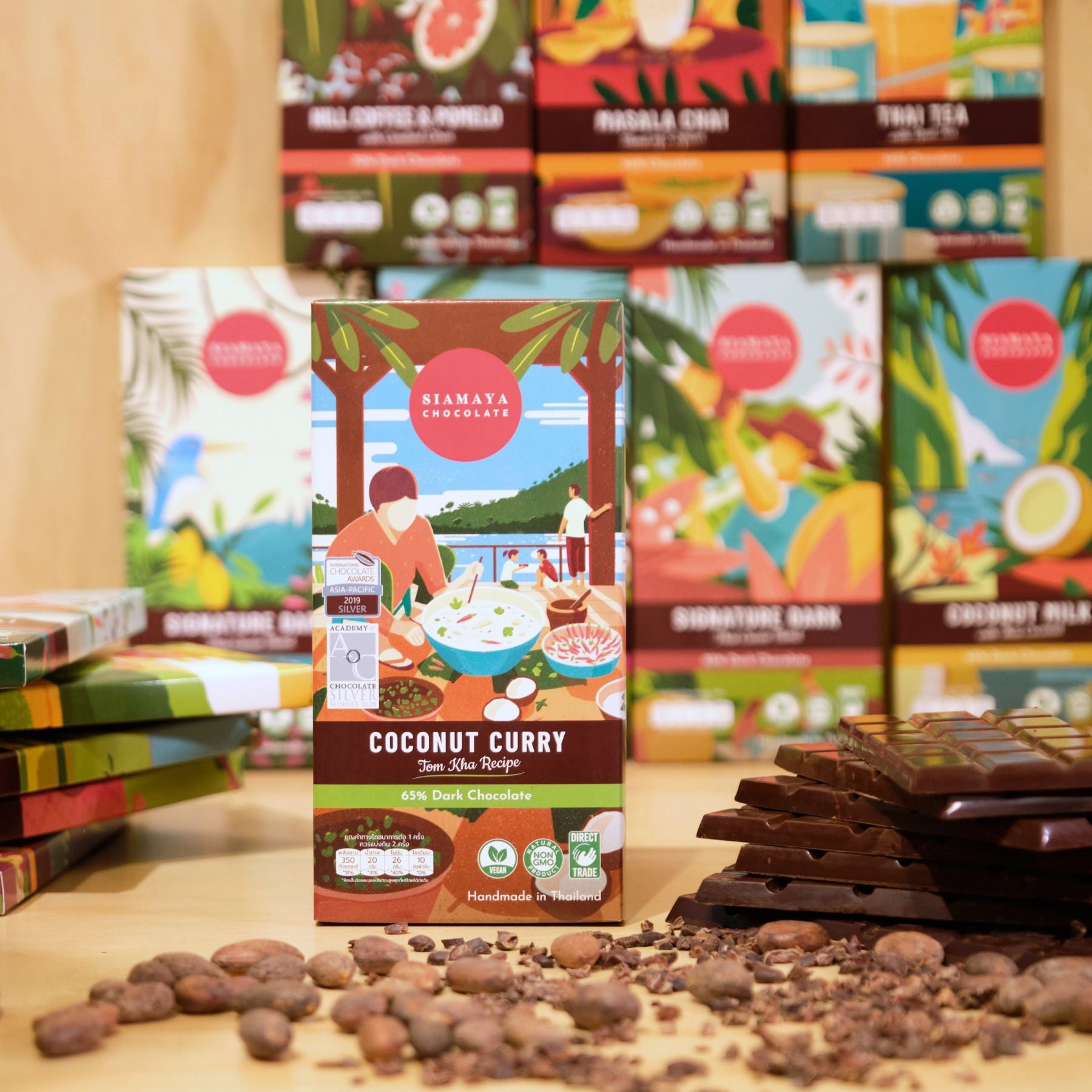 Thai Cuisine-Inspired Craft Chocolate - Thailand Single Origin Made